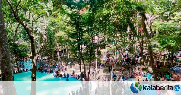 Permandian Air Panas Lejja Soppeng Jadi Wisata Favorit Libur Lebaran